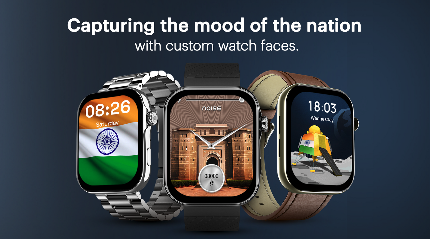 Custom watch faces: Nation's mood showcased uniquely – Noise