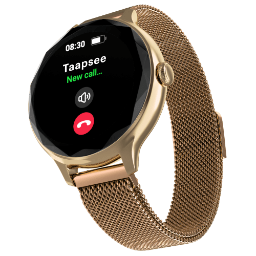 NoiseFit Diva Smartwatch | Diamond Cut Dial & AMOLED Display