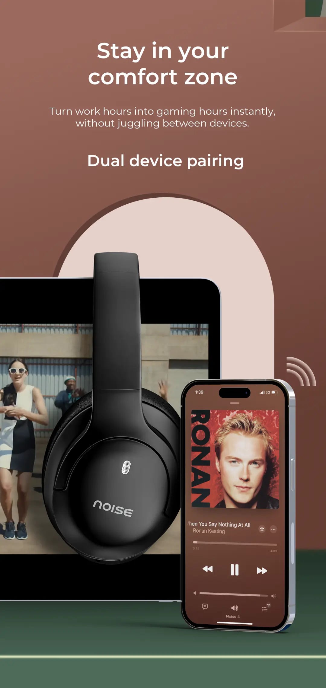 noise 4 wireless headphone